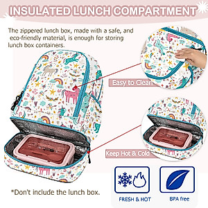 BASICPOWER Kids Backpack for Teen Girls Boys, Lightweight Water Resistant Pattern Backpacks for Preschool Kindergarten