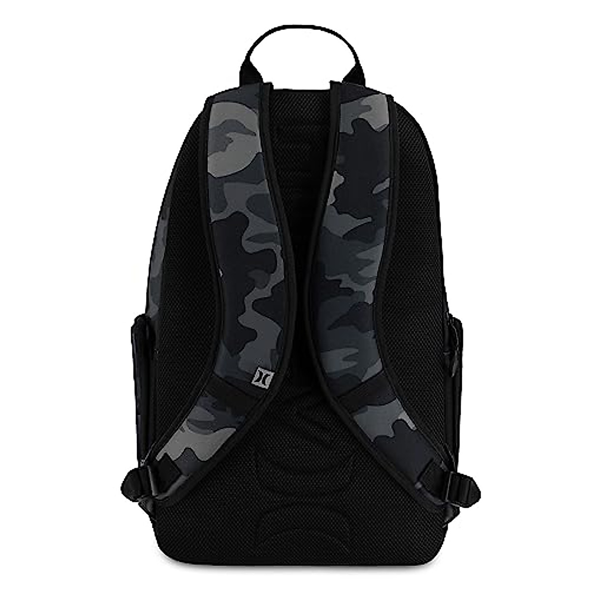 Hurley Mens Skateboard Backpack, Grey Camo, One Size