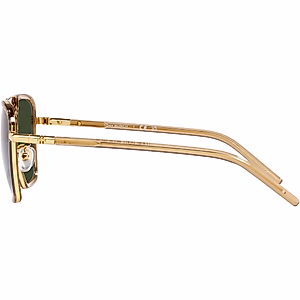 Tory Burch Sunglasses TY 6090 330871 Shiny Gold/Transparent Camel