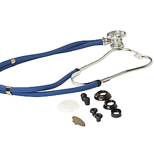 PrimaCare DS-9295-BL 30" Sprague Rappaport Style Stethoscope for Doctor, Nurse and Medical Student, Blue
