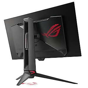 ASUS ROG Swift 27”1440P OLED DSC Gaming Monitor (PG27AQDM) - QHD (2560x1440), 240Hz, 0.03ms, G-SYNC Compatible, Anti-Glare Micro-Texture Coating, 99% DCI-P3, True 10-bit, DisplayPort,Black
