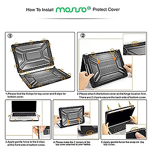 MOSISO Compatible with MacBook Pro 13 inch Case M2 2023 2022 2021 2020 A2338 M1 A2289 A2251 with Touch Bar Touch ID, Heavy Duty Plastic Hard Shell Case with TPU Bumper & Keyboard Cover, Army Green