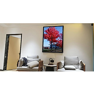 Medog 12x16 Picture Frame Black Display Pictures 12" x 16" Set Of 1 12x16 Black Picture Poster Frame Safety high transparent PC sheet Wall Mounting pin-hook not included (P1ZB 12x16 BA 1P)