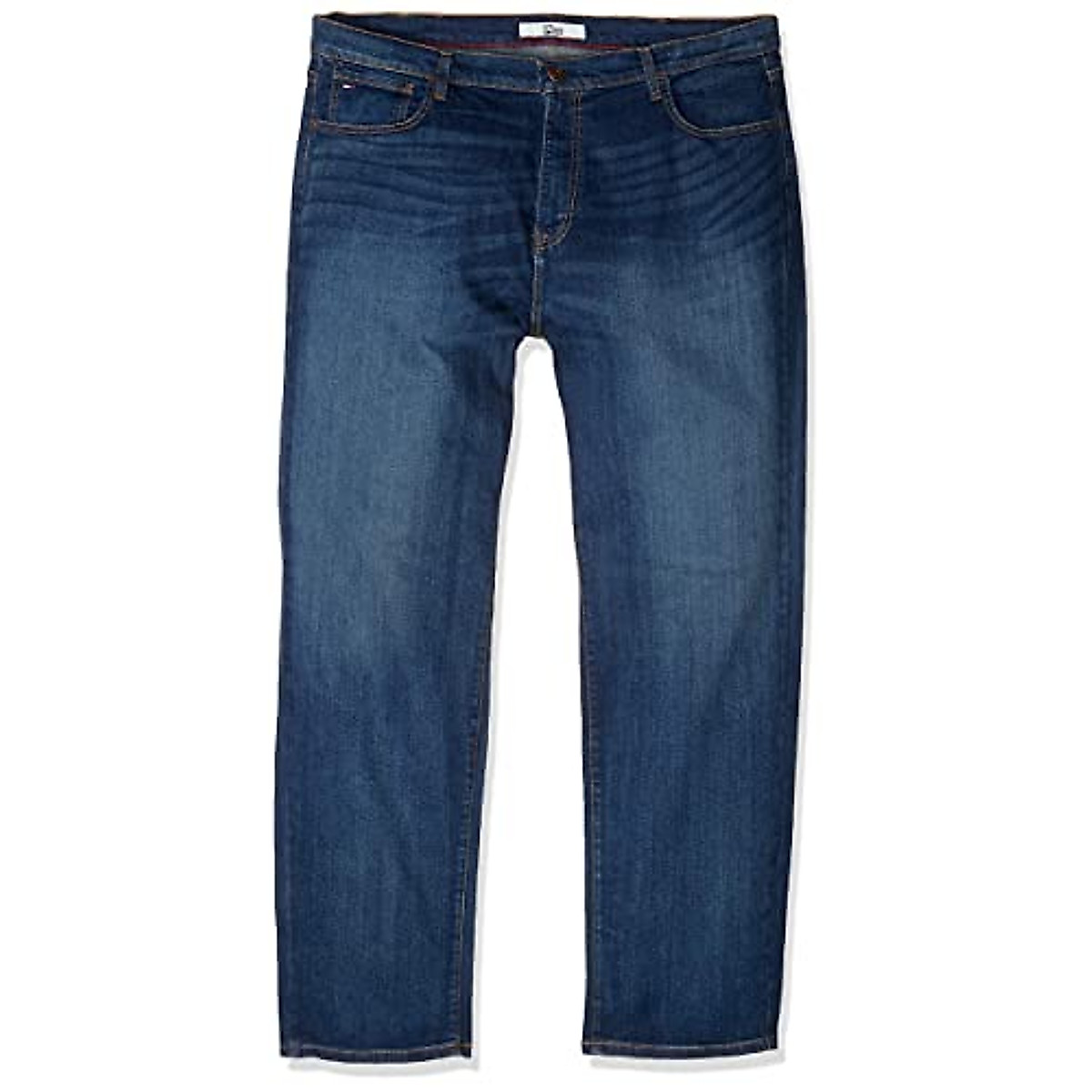 Tommy Hilfiger mens Thd Relaxed Fit Jeans, Dark Wash, 36W x 32L US