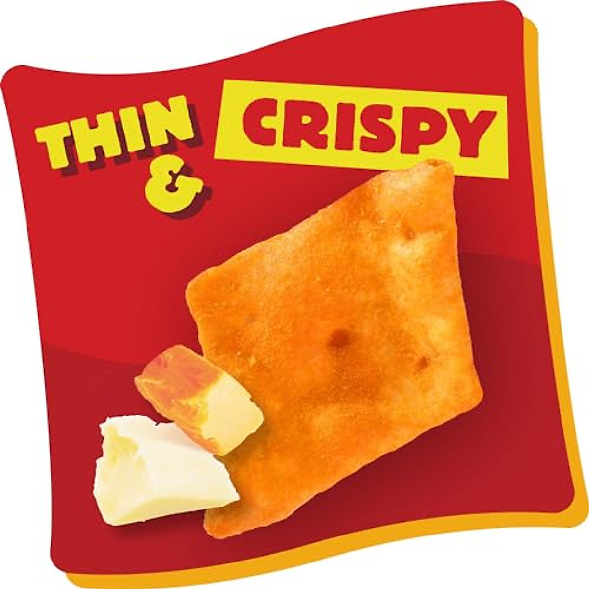 Cheez-It Snap'd Cheese Cracker Chips, Thin Crisps, Lunch Snacks, Variety Pack, 15oz Bag (20 Packs)