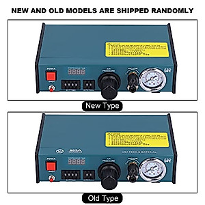 SemiAutomatic Glue Dispenser Machine Digital Display Liquid Adhesive Dispenser Semi Auto/Manual Operations(AC110V US Plug)