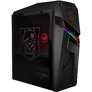 Asus ROG Strix GL12 Gaming Desktop, Overclocked 9th Gen Intel Core i7-9700K, NVIDIA GeForce RTX 2080 8GB, 16GB DDR4 RAM, 256GB PCIe Nvme SSD + 2TB HDD, Windows 10 - GL12CX-DH781, Black/Grey