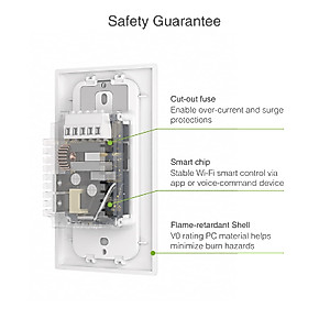 Beantech SW7 Dimmer Switch, White
