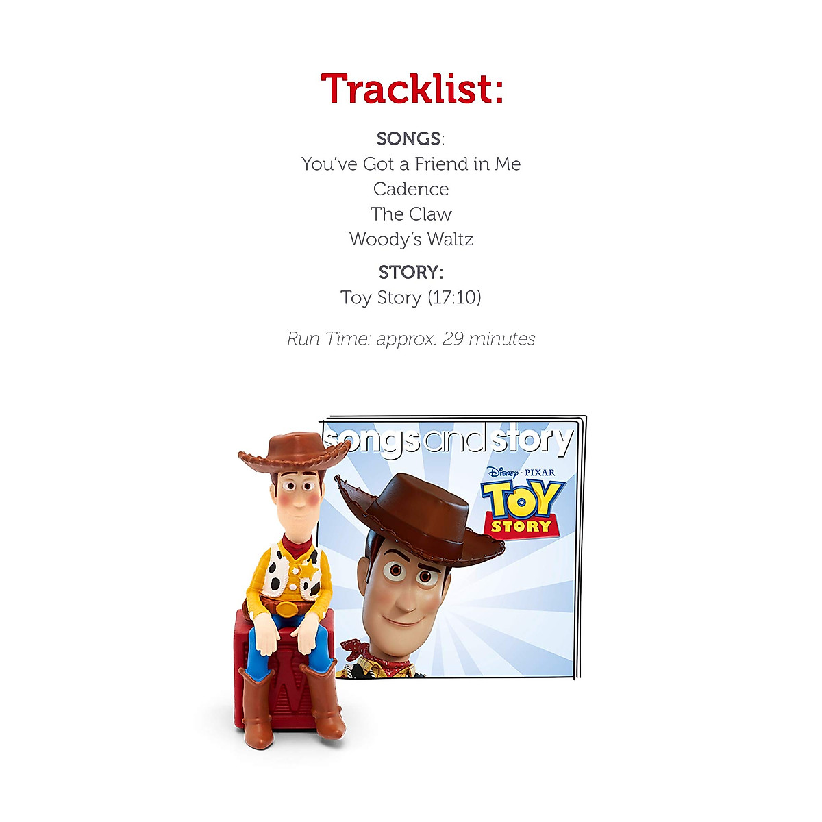 Tonies Woody Audio Play Character from Disney and Pixar's Toy Story
