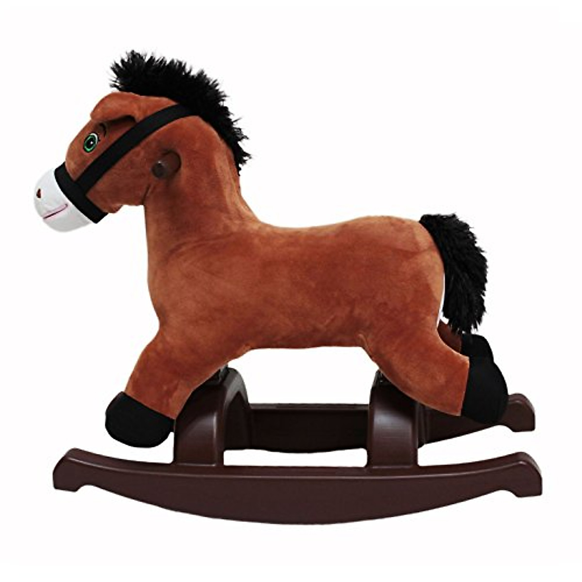 Rockin' Rider Buster Rocking Pony, Brown