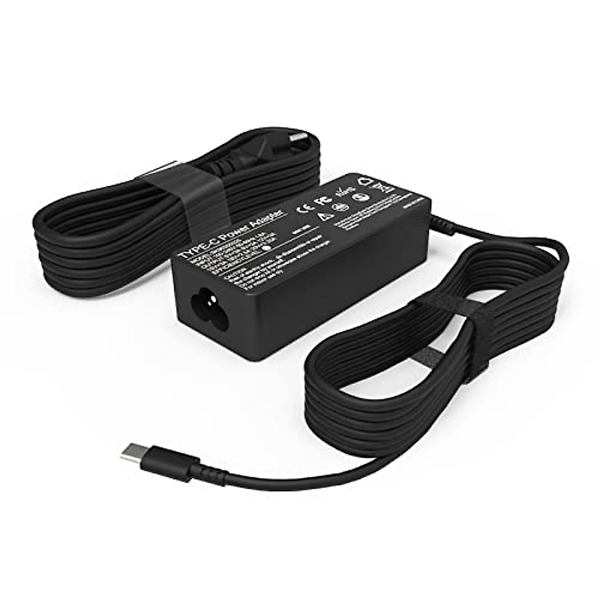 65W 60W USB Type C Charger for Dell Latitude 5420 5520 7420 5530 7430 5430 7410 5320 7320 7340 7530 9430 for Dell Chromebook 3100 3110 2 in 1 XPS 13 Plus 9320 LA65NM190 HA65NM190 AC Power Adapter