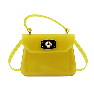 Little Girls Purse Small Candy Color Jelly Crossbody Bag Satchel Tote Handbag Shoulder