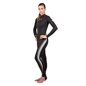 Oceanic Lavacore Women39;s Backzip Full Jumpsuit for Scuba, Snorkeling - Size 10