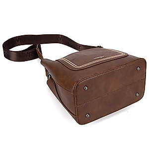 Wrangler Vintage Crossbody Purses for Women Purses and Handbags for Gift WG114-110BR