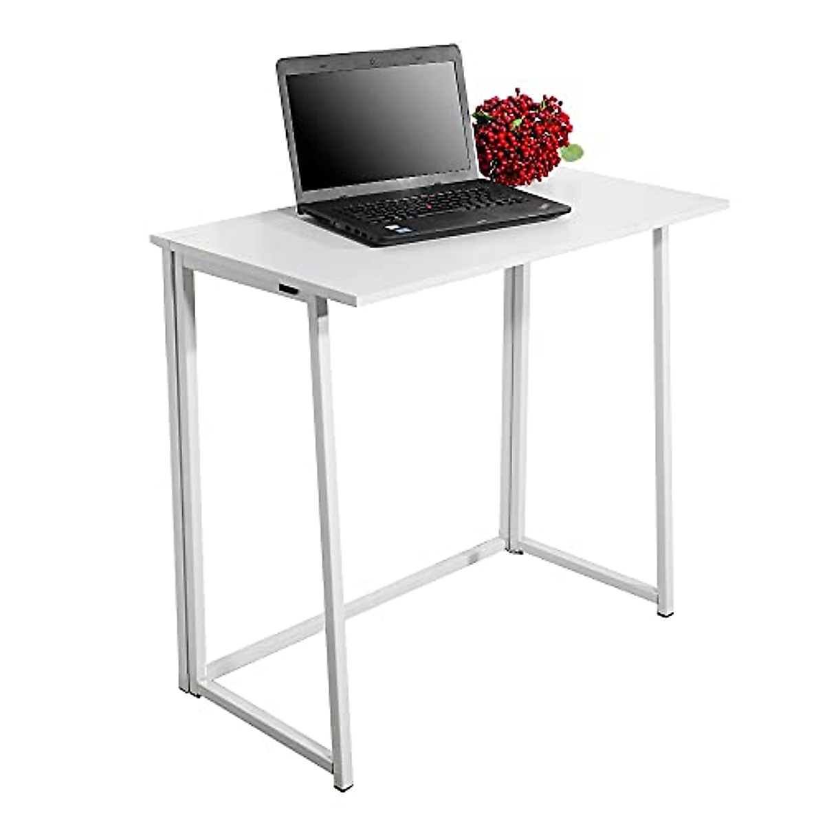 MJWDP Simple Foldable Computer Desk White