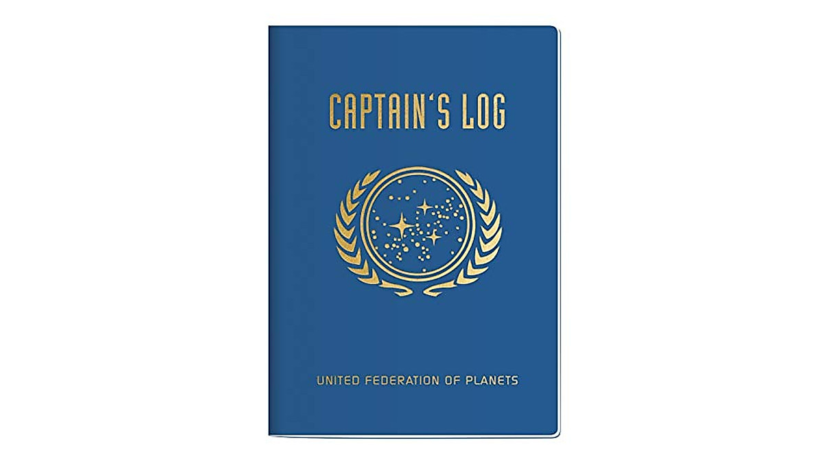 Star Trek Captain's Log Notebook – Perfect Gift for Fans