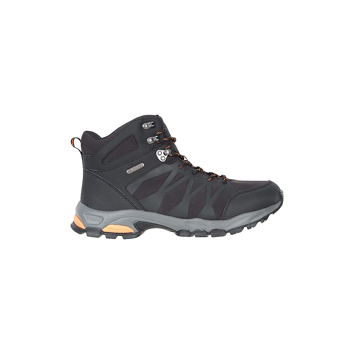 Mountain Warehouse Trekker II Mens Softshell Waterproof Hiking Boots Black 13 M US Men
