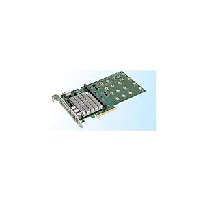 Supermicro AOC-SHG3-4M2P Full Height, Quad-Port M.2 NVMe SSD PCI-E 3.0 add-on Card