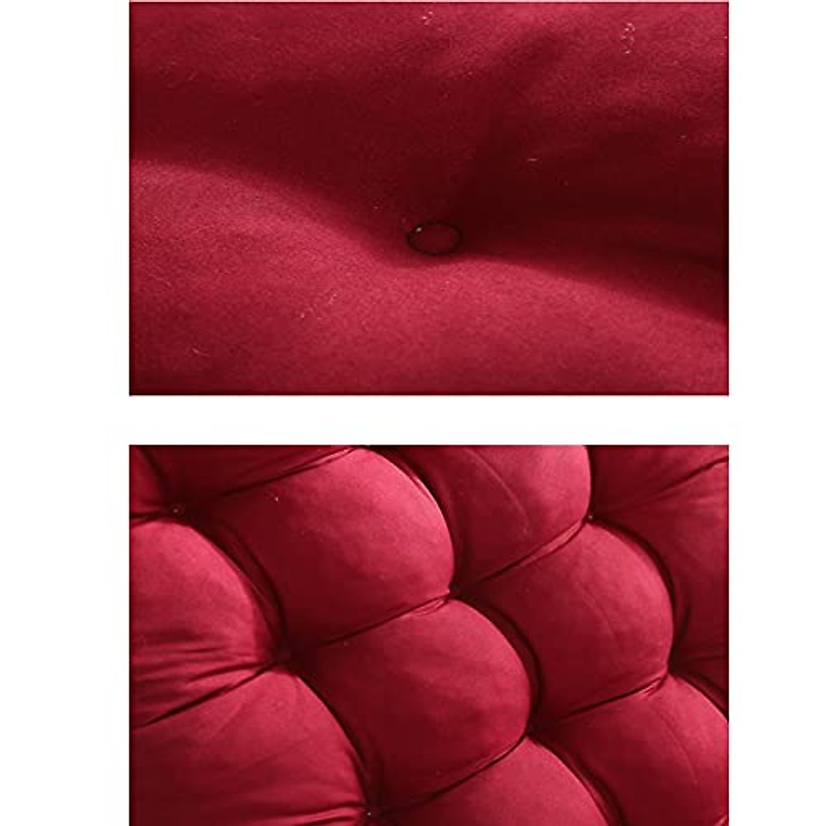 ZHOUZHOU Outdoor/Indoor Garden Patio Bench Cushion Chaise Lounge Chair Cushion Long Rectangle Thick Non-Slip Sun Lounger Chair Seat Pad for Lawn/Dining 61.0220.87inch,Black