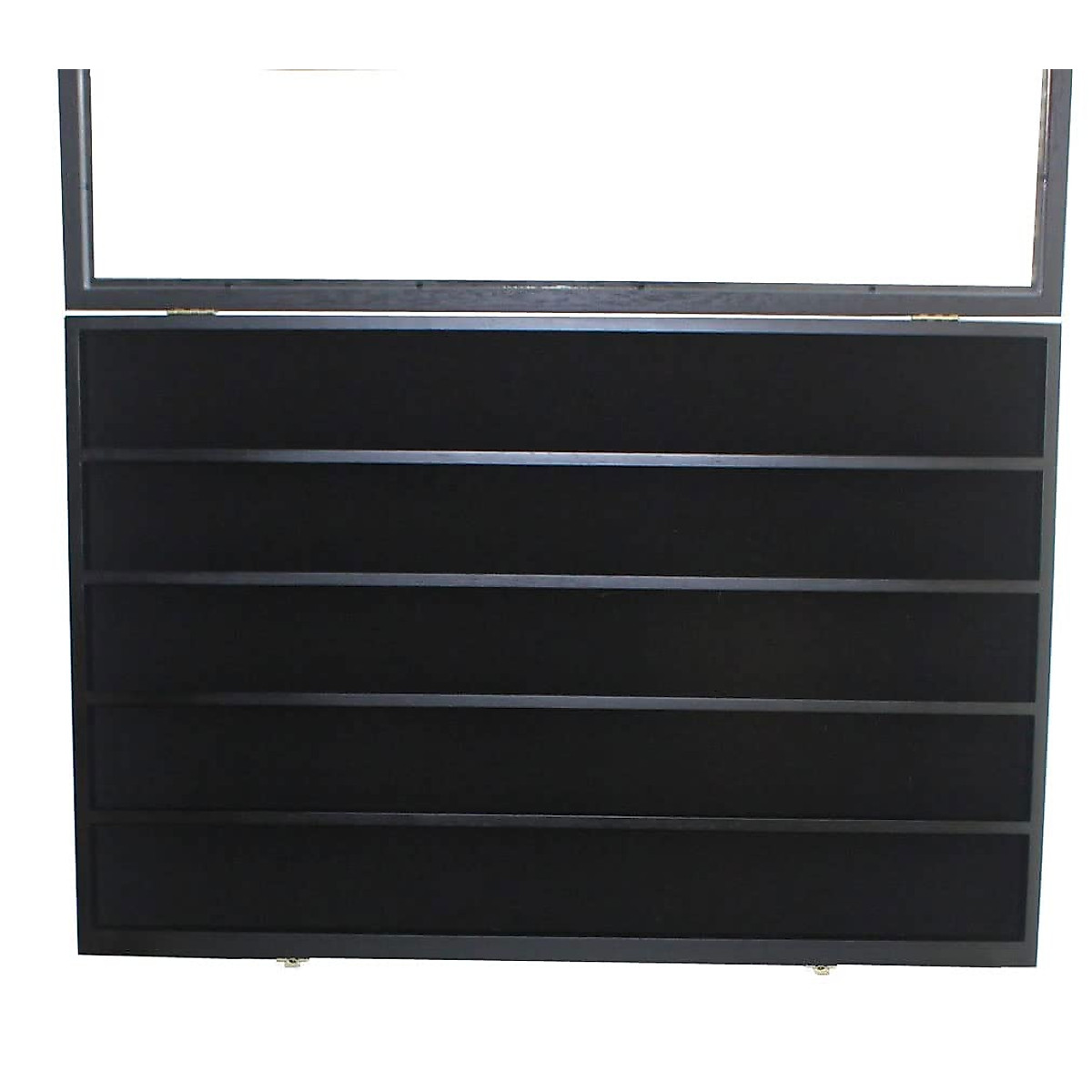 Large 55 Sleeved Sports Card Display Case for Football Baseball Basketball Hockey Comic Trading Cards Picture Cards in Sleeves, NOT for Graded Cards Holders