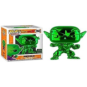 Funko Pop Piccolo Figure Chrome Green - Dragon Ball Z ECCC 2020