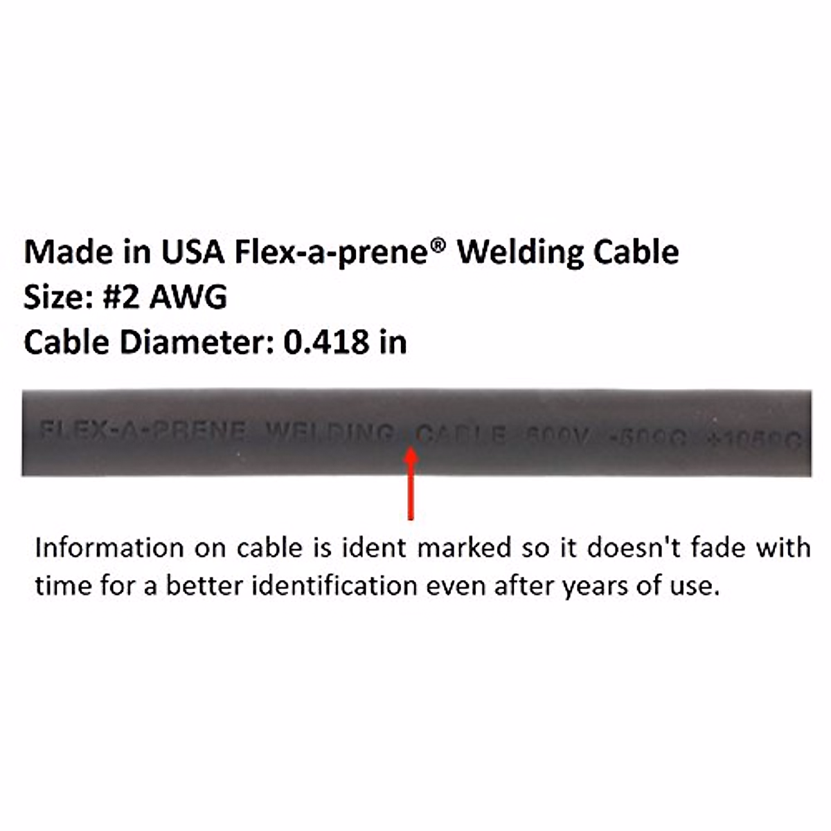 200 Amp Welding Leads Assembly Set - Terminal Lug Connector - #2 AWG Cable (25 FEET Each Lead)