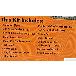 Halloween Trunk or Treat Car Decorations Kit - For Your Car (Nightmare Christmas)