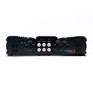 Cerwin-vega Mobile CVP1200.4D CVP Series 4-Channel Class-D Amplifier (600W Rms), Black
