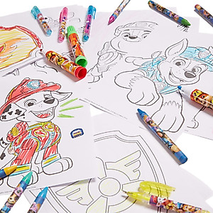 Innovative Designs Nickelodeon Paw Patrol The Movie Deluxe Activity Set with Carrying Tin, Coloring Sheets, Tattoos, Stickers, & Art Supplies