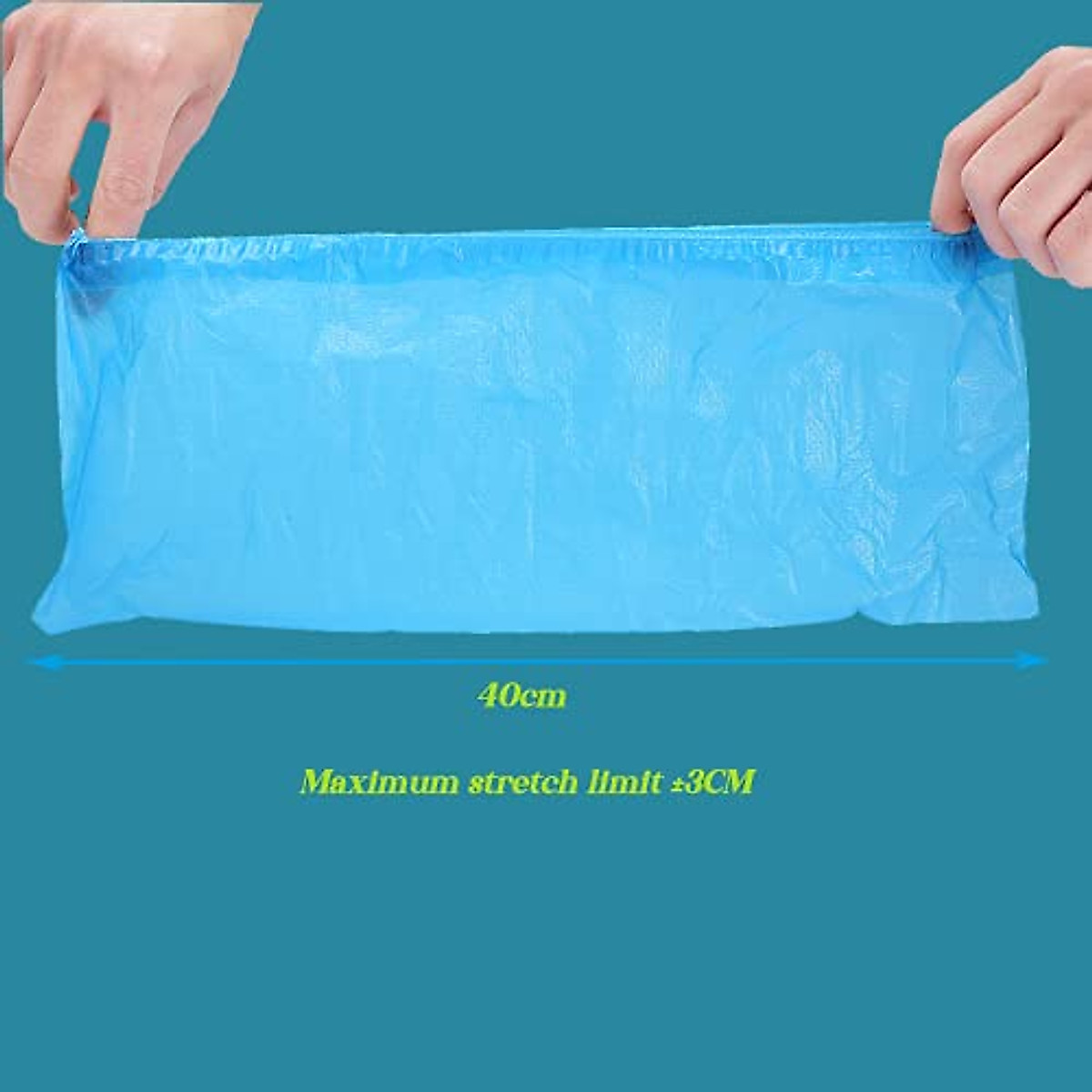 Shoe Covers Disposable Non Slip-300Pack (150 Pairs) TOOSOFt Booties for Shoes Covers- CPE Disposable Shoe Covers Water Resistant, Durable,One Size Fits Most Shoe Covers for Boots