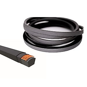 QIJIA Lawn Mower Drive Belt 3/8" x 32 1/2" for Toro 117-1018 20330 20331 20350 20351 20377 20339 20371 20378