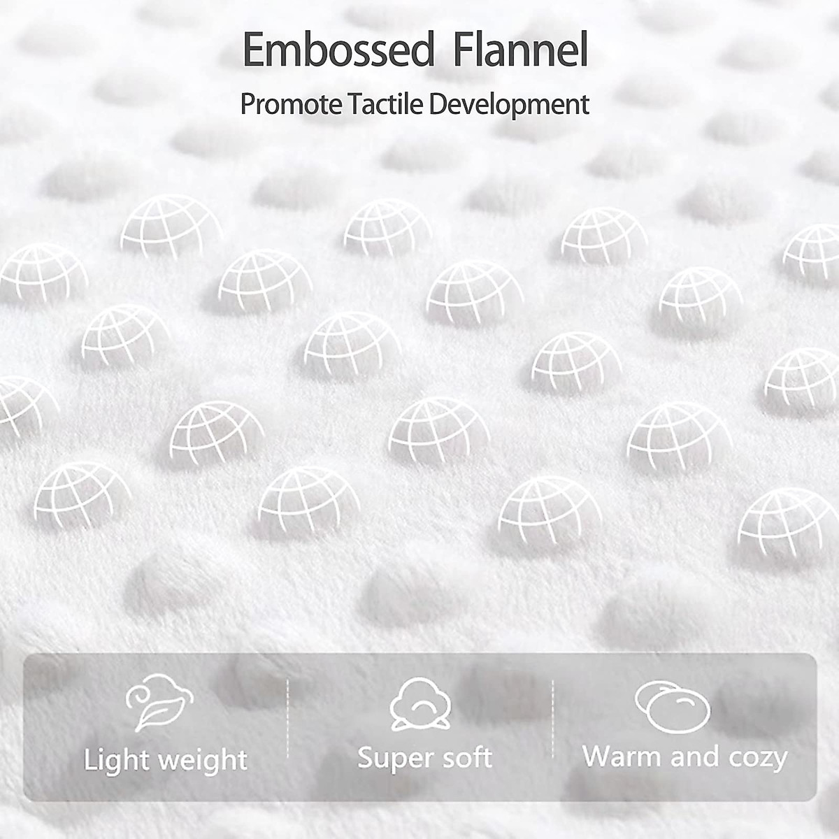 insular Baby Blanket for Boys Girls Soft Plush Minky with Dotted Backing, Double Layer Receiving Blanket for Stroller Crib Newborn Toddler Bed Blanket 42 x 30 in, Jungle Lion