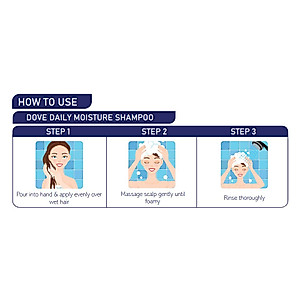 Dove mini 1oz (30 ml) Shampoo Bottles for Hotels, Motels, Hospitality and Travel use - Case of 192