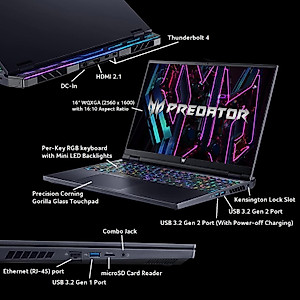 ACER Aspire 7 Laptop, 15.6'' FHD Display, Intel Core i5-1240P, NVIDIA GeForce RTX 3050, 32GB RAM, 2TB SSD, Backlit Keyboard, Fingerprint Reader, Wi-Fi 6, Webcam, HDMI, Windows 11 Home, Black