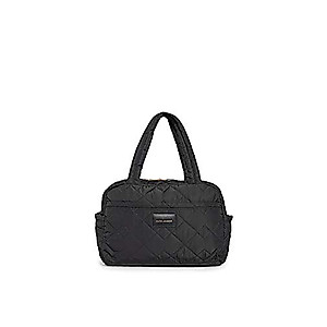 Marc Jacobs Women's Quilted Nylon Medium Bag, Black, One Size