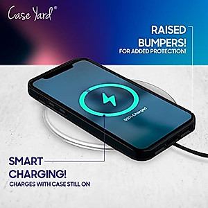 CaseYard Wood Phone case for iPhone 13 Mini Laser Engraved Aloha Pineapple Design Cherry Wood Compatible iPhone case Protective Shockproof Slim fit Cell Phone Cover for Men & Women