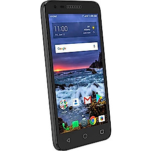 Alcatel 5044C Verso 4G LTE 16GB 5.0" Android Cricket Smartphone, Black