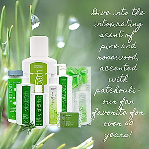 Vitabath Original Spring Green Everyday Skincare Set Moisturizing Shower Gel Wash, Reviving Lotion & Exfoliating Body Scrubber Pouf - Intoxicating Foam Cleanser & Dry Skin Hydration for Women & Men