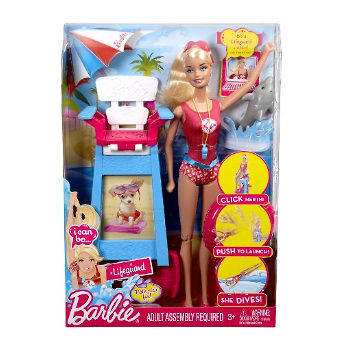 Barbie I Can Be Lifeguard Playset