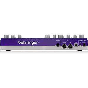 Behringer TD-3-GP Analog Bass Line Synthesizer with VCO, VCF, 16-Step Sequencer, Distortion Effects and 16-Voice Poly Chain