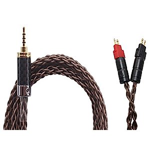 KK Cable PA-N Replacement Audio Upgrade Cable Compatible for HD420 HD430 HD525 HD545 HD565 HD650 HD600 HD580 Headphones. 2.5mm TRRS Balanced Male Plug. PA-N (2M(6.5ft))