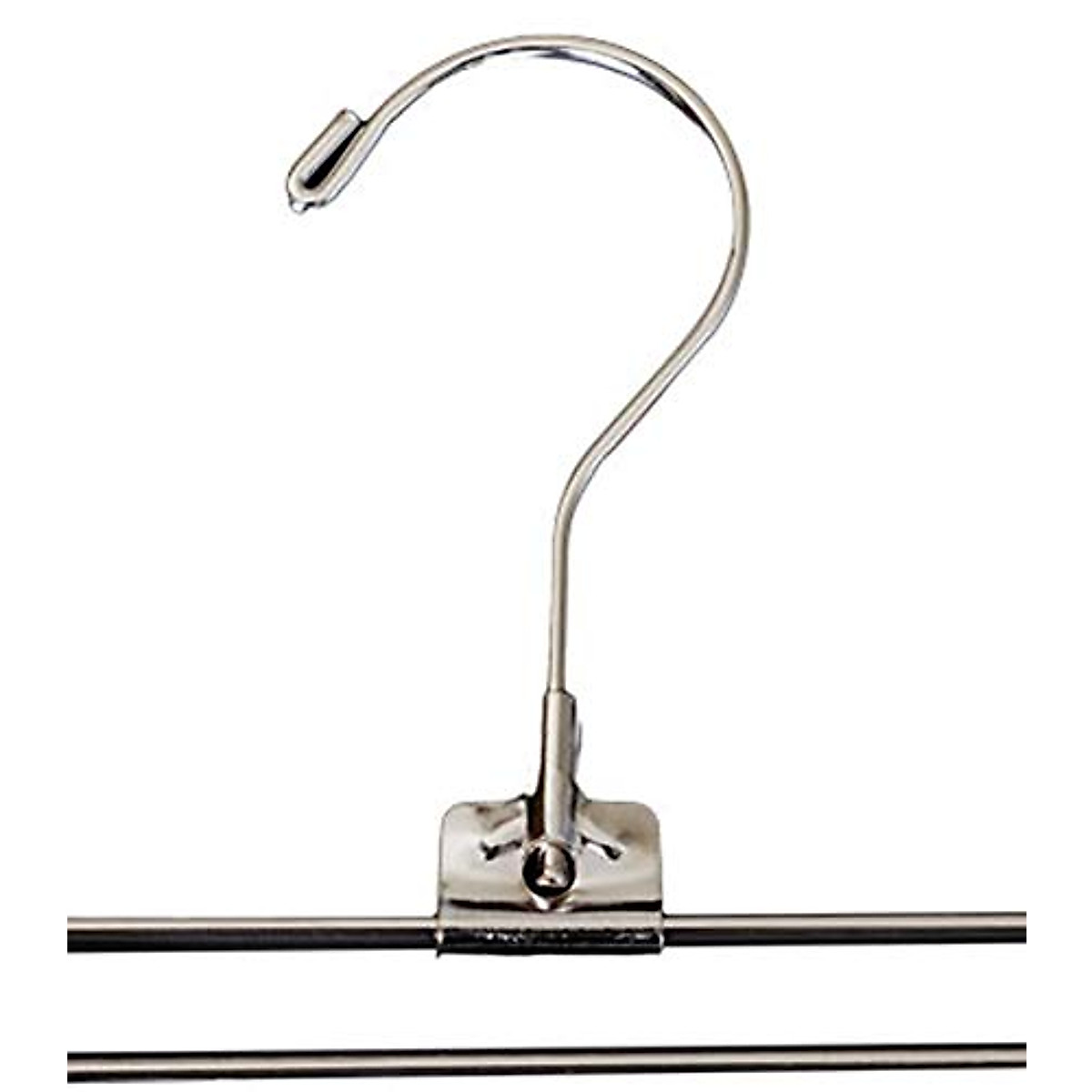 NAHANCO SKT12 12” Commercial Metal Skirt Pant Hanger, Chrome (Pack of 100)