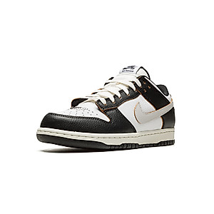 Nike Mens SB Dunk Low FD8775 001 HUF - San Francisco - Size 10 White/Black-Orange