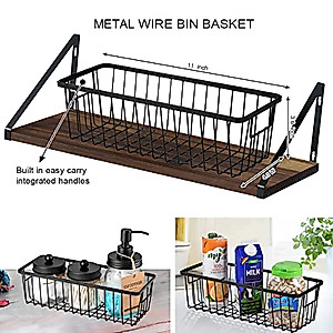 Mason Jar Bathroom Accessories Set(6PCS) - Foaming Soap Dispenser,Toothbrush Holder,Qtip Holder,Apothecary Jars, Soap Dish,Metal Wire Storage Organizer - Rustic Farmhouse Decor (Black)