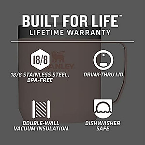 Stanley 10-09366-158 The Legendary Camp Mug Limestone 12OZ / .35L