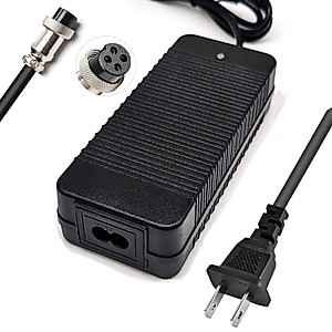 [Verified Fit] 63V 1.1A 4-Prong Ninebot Scooter Charger, for Segway Ninebot S, S-MAX, Mini Pro, Go Kart, Go Kart Pro, One A1, One S2 4-Pin Notched Connector Battery Charger