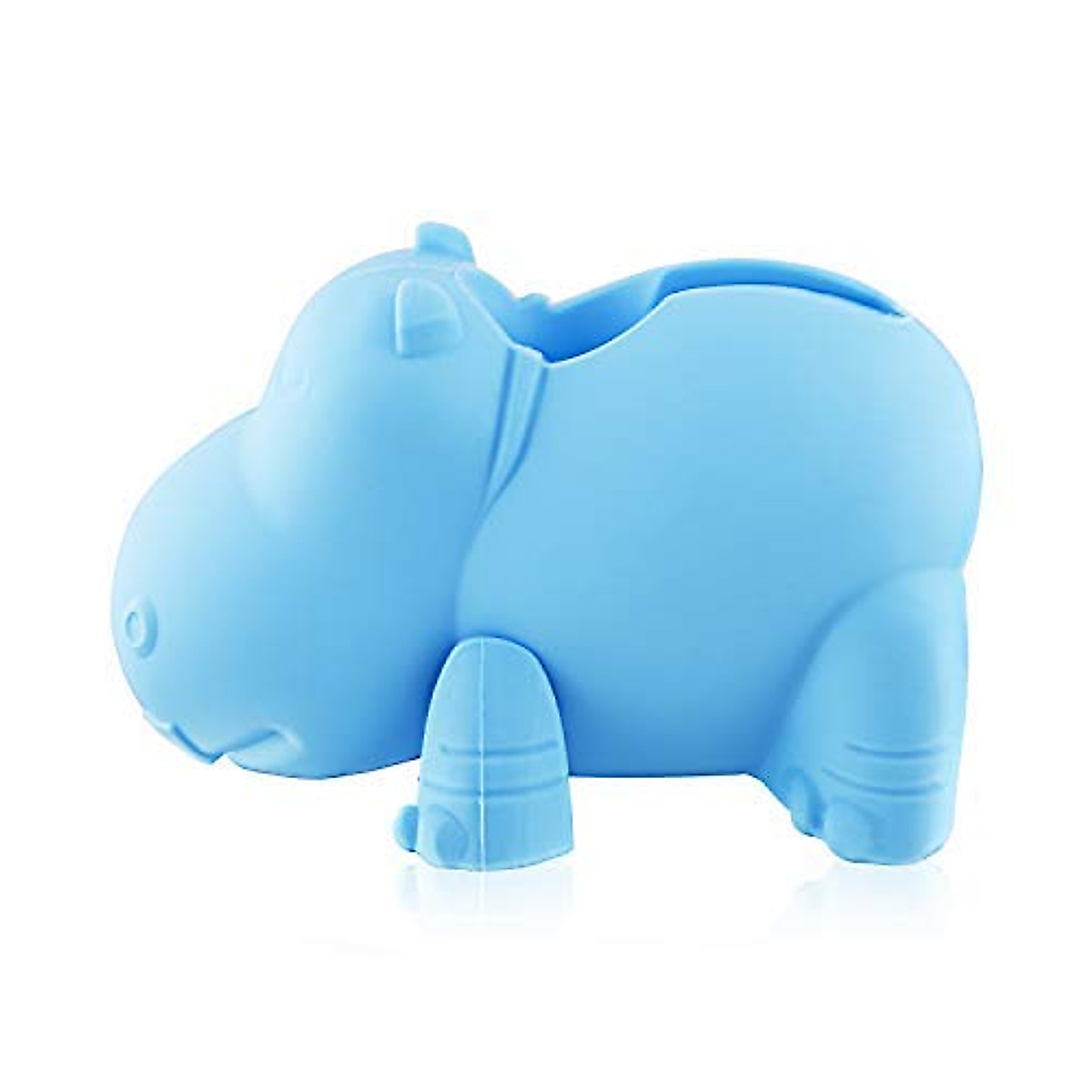 Bath Tub Faucet Protection Spout Cover for Baby Safety, Hippo - Blue