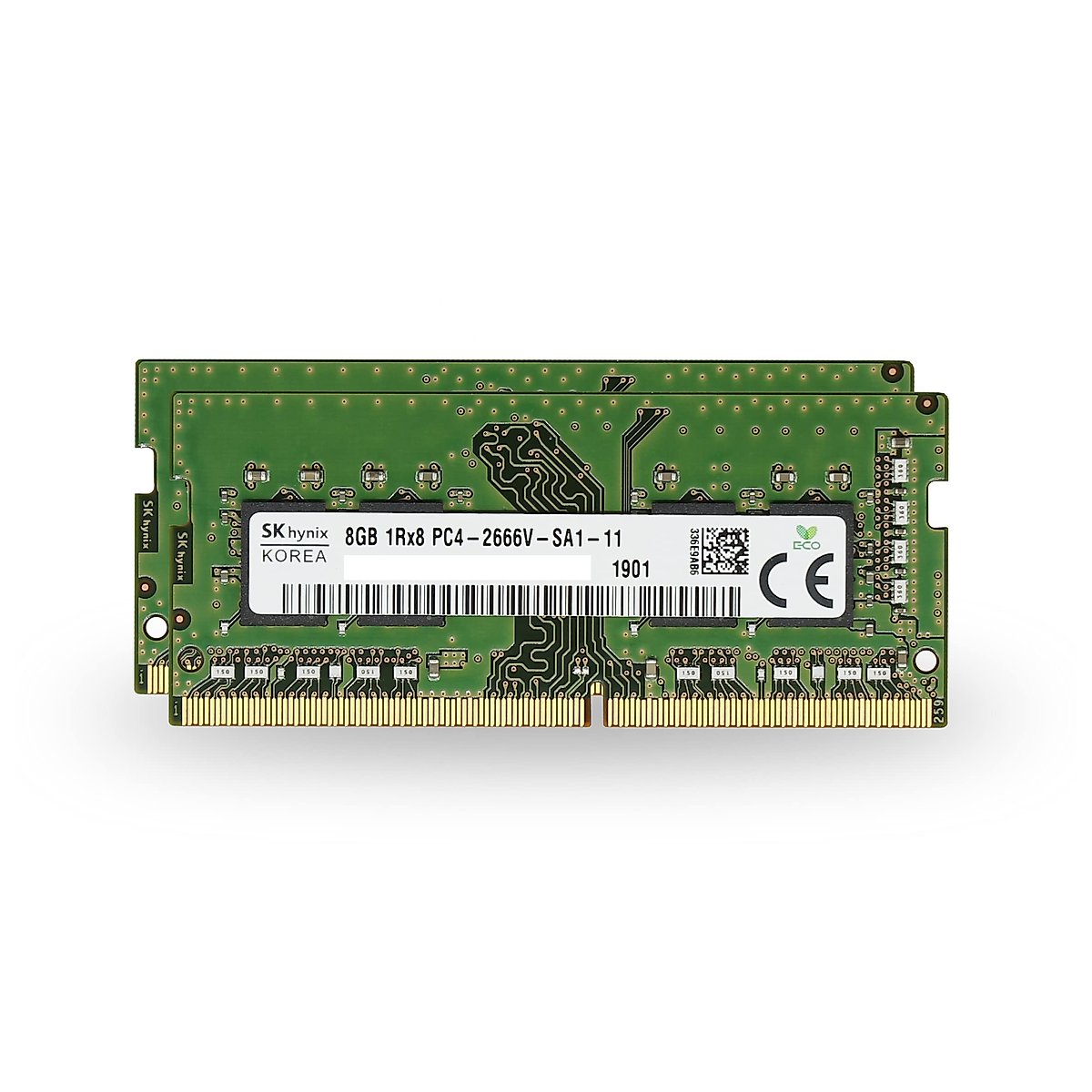 Factory Original 16GB (2x8GB) Memory Upgrade for 2020 & 2019 Apple iMac 27" w/Retina 5K Display & 2018 Apple Mac Mini DDR4 2666Mhz PC4-21300 SODIMM 1Rx8 CL19 1.2v RAM Adamanta