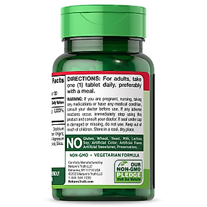 Biotin 1000mcg | 120 Tablets | Hair Skin and Nails Pills | Vegetarian, Non-GMO, Gluten Free Supplement | by Nature's Truth