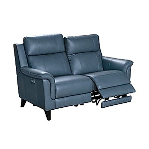 Barcalounger Kester Power Reclining Loveseat w/Power Head Rests, Masen Bluegray